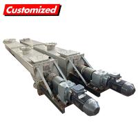 China Industrial U-Channel Screw Auger Conveyor 50 TPH for Bulk Material Handling for sale