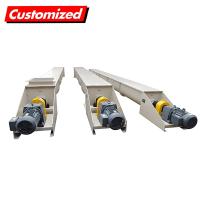 China Industrial Stainless Steel Screw Auger Conveyor 200mm U-Channel for Bulk Material Handling for sale