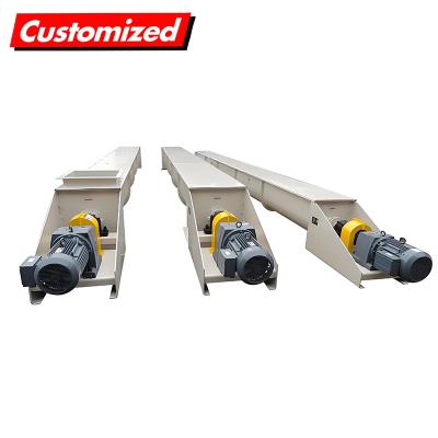 China Industrial Stainless Steel Screw Auger Conveyor 200mm U-Channel for Bulk Material Handling for sale