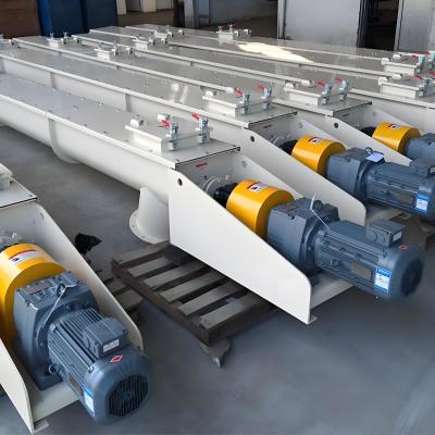 China Stainless Steel Screw Auger Conveyor Customizable for Underground Installation 165mm to 407mm for sale