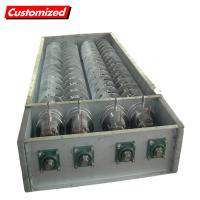 China Customizable Screw Flight Auger Conveyor 50 TPH for Bulk Material Handling Industrial U-Channel for sale