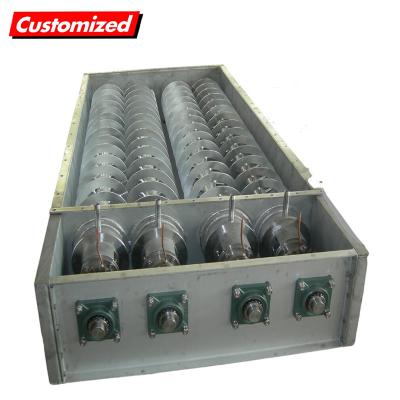 China Customizable Screw Flight Auger Conveyor 50 TPH for Bulk Material Handling Industrial U-Channel for sale