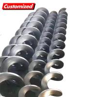 China Customized Heat Resistant Stainless Steel Auger Screw for Industrial Spiral Conveyor 220V 380V for sale