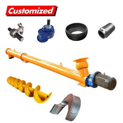 China WeSeW KW003-1 Industrial Screw Conveyor 5-200t/h Capacity Carbon Steel Construction for sale