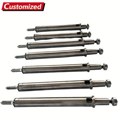 China Custom Injection Screw Barrel Set Φ30-Φ150 for Injection Molding Machine L/D 15-35 for sale