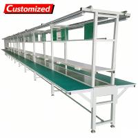 China 750W Mobile Belt Conveyor with 800KG Capacity and 1-6 m/min Speed for Factory Assembly Lines for sale