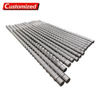 China Custom Stainless Steel Heat Resistant Auger Screw for Engel Injection Molding Machine HV900-1050 for sale