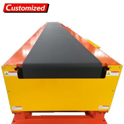 China Mobile Telescopic Belt Conveyor 600mm-800mm Width with 60Kg/M Capacity for Container Loading and Unloading for sale
