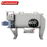 China Stainless Steel Ribbon Mixer 1000L Capacity for Powder Granule Mixing 7.5kW for sale