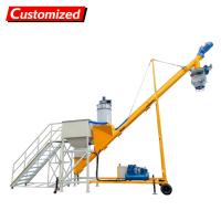 China Customized Stainless Steel Heat Resistant Cement Screw Feeder Auger Conveyor 1 Layer for sale