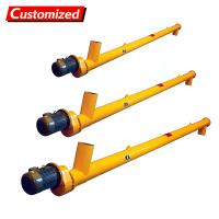 China Cement Screw Feeder 168-323mm Stainless Steel Horizontal Conveyor for Silo Dust Prevention for sale