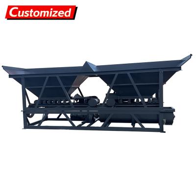 China Mobile Water Stabilizer Mixing Station 18kw 5000kg Continuous Soil Mixer for Concrete Batching Plant for sale