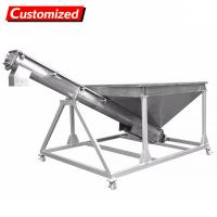 China Custom Design Screw Auger Feeder with Variable Frequency Drive and Deep Screw Structure for Bulk Material Handling for sale