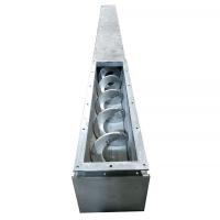 China Custom Stainless Steel Shaftless Screw Conveyor 400V 20m/min for Water Treatment for sale