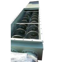 China Custom Stainless Steel Shaftless Screw Conveyor 400V 20m/min for Water Treatment for sale