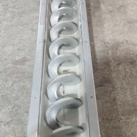China Custom Stainless Steel Shaftless Screw Conveyor 400V 20m/min for Water Treatment for sale