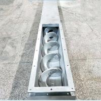China Custom Stainless Steel Shaftless Screw Conveyor 400V 20m/min for Water Treatment for sale