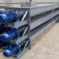 China Custom Stainless Steel Shaftless Screw Conveyor 400V 20m/min for Water Treatment for sale