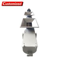 China Stainless Steel Shaftless Screw Conveyor 400V 20m/min Anti-Entanglement for Water Treatment for sale