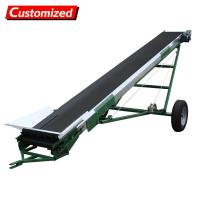 China Folding Stainless Steel Belt Conveyor with Adjustable Speed and 1.67t/m³ Capacity for Industrial Material Transport for sale
