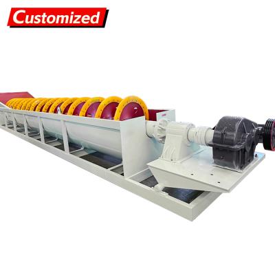 China OEM Professional Spiral Sand Washer - 50-500 TPH Capacity Aggregate Cleaning Equipment with Water Recycling for sale