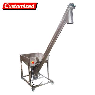 China Customized Screw Powder Feeding Machine 3m³/h 100L Stainless Steel Automatic Feeder 110V for sale