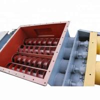 China Multi-Axis Stainless Steel Screw Conveyor Double Shaft for Cereal Grains Cement Mining 60m for sale