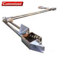 China Custom Stainless Steel Tube Chain Conveyor for Grain Fertilizer Feed Dust-Free 3D Layout for sale