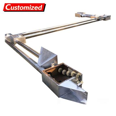 China Custom Stainless Steel Tube Chain Conveyor for Grain Fertilizer Feed Dust-Free 3D Layout for sale