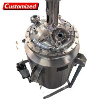 China Custom Stainless Steel Food-Grade Reaction Vessel 220V 50L-5000L Motor-Driven Chemical Reactor for sale