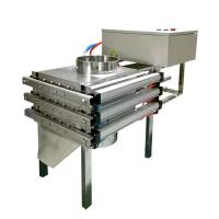 China 12000Gs Grated Permanent Magnetic Separator Dry Magnetic Separator for Mineral Powder Processing for sale