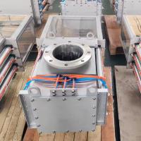 China 12000Gs Grated Permanent Magnetic Separator Dry Magnetic Separator for Mineral Powder Processing for sale