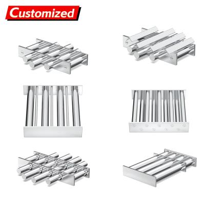China Custom N52 Neodymium Magnetic Grid Filter 12000 Gauss Iron Remover for Powder Processing for sale