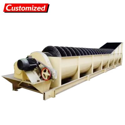 China Customized Spiral Sand Washing Machine 20-60t/h 380V for River Silica Sand and Construction for sale