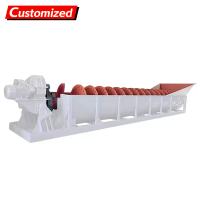 China OEM Spiral Sand Washing Machine 40-300t/h with Gears and Pumps for River Pebble Limestone Granite for sale