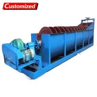 China Customized Spiral Sand Washing Machine 40-300t/h Fully Enclosed Oil Bath Transmission for sale