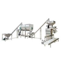 China Custom Stainless Steel Drum Mixer with Weighing Hopper 60L to 2300L 220V 380V for sale