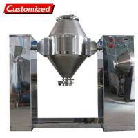 China Custom Stainless Steel Dual Cone Mixer 99% Uniformity Low Residue for Powder Granule Blending for sale