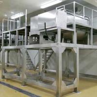 China Custom Stainless Steel Ribbon Mixer Blender 2-6 Min Mixing for Powders Granules Pastes for sale