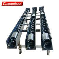 China Stainless Steel U-Type Screw Conveyor 380V Customizable for Industrial Waste Material Handling for sale