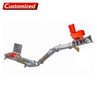 China Sanitary Stainless Steel Screw Conveyor 304/316 2200 kg/h Powder Granule Elevator Custom OEM for sale