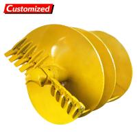 China Custom Auger Drilling Machine φ600-φ2000 Straight Screw Design for Bridge and Road Construction for sale