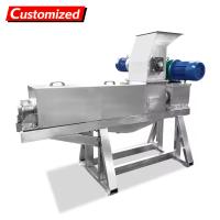 China Custom Industrial Hammer Mill and Extruder Juicer for Coconut Fruit Root Vegetable Processing 1-6 t/h for sale