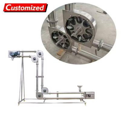 China Customized Stainless Steel Tube Chain Conveyor 108mm-219mm Diameter 3-100m Length for Grain and Bulk Materials for sale