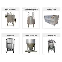 China Stainless Steel 304 Liquid Storage Tank 3000L Industrial Processing Vessel for sale