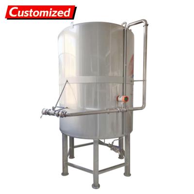 China Stainless Steel 304 Liquid Storage Tank 3000L Industrial Processing Vessel for sale