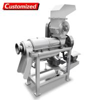 China Industrial Commercial Juicer 300-1500 kg/h Automatic Water Slag Separation Juice Extractor for sale