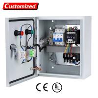 China Custom 380V Three-Phase Motor Control Box with IP55 Waterproof Wall-Mounted Distribution Panel for sale