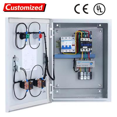 China Custom IP55 Waterproof Electrical Control Box 400V Cold-Rolled Steel Outdoor Industrial Enclosure for sale