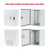 China Customizable Double-Door Distribution Panel IP54 Hot-Dip Galvanized Steel 400x300x200mm Indoor Outdoor for sale